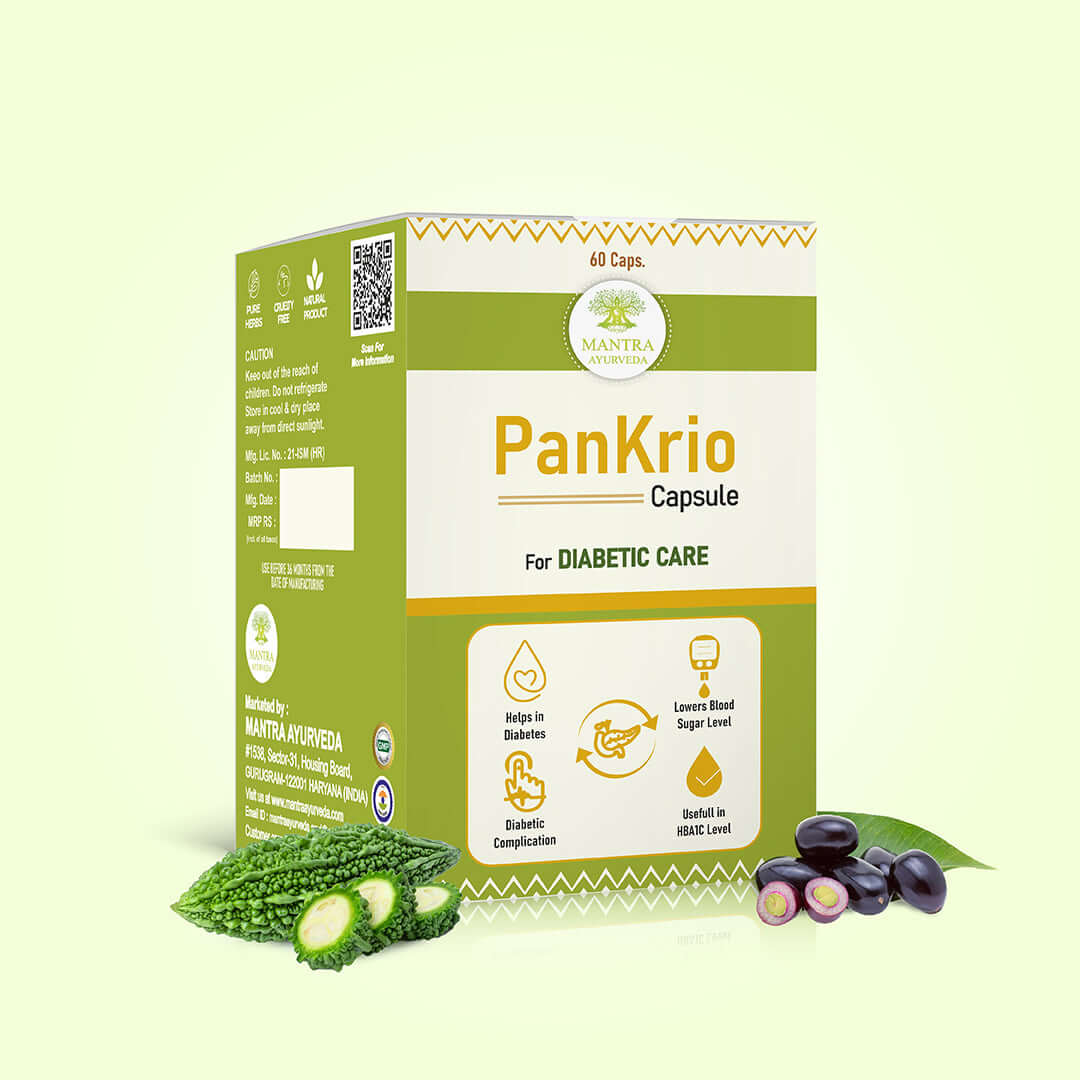 Mantra Ayurveda Pankrio Cap - Digestive Health Support