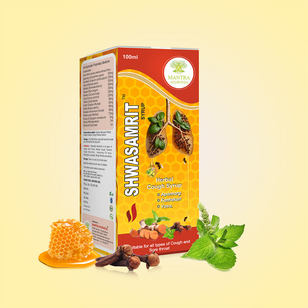 Mantra Ayurveda – Shawasamrit Syrup 200ML